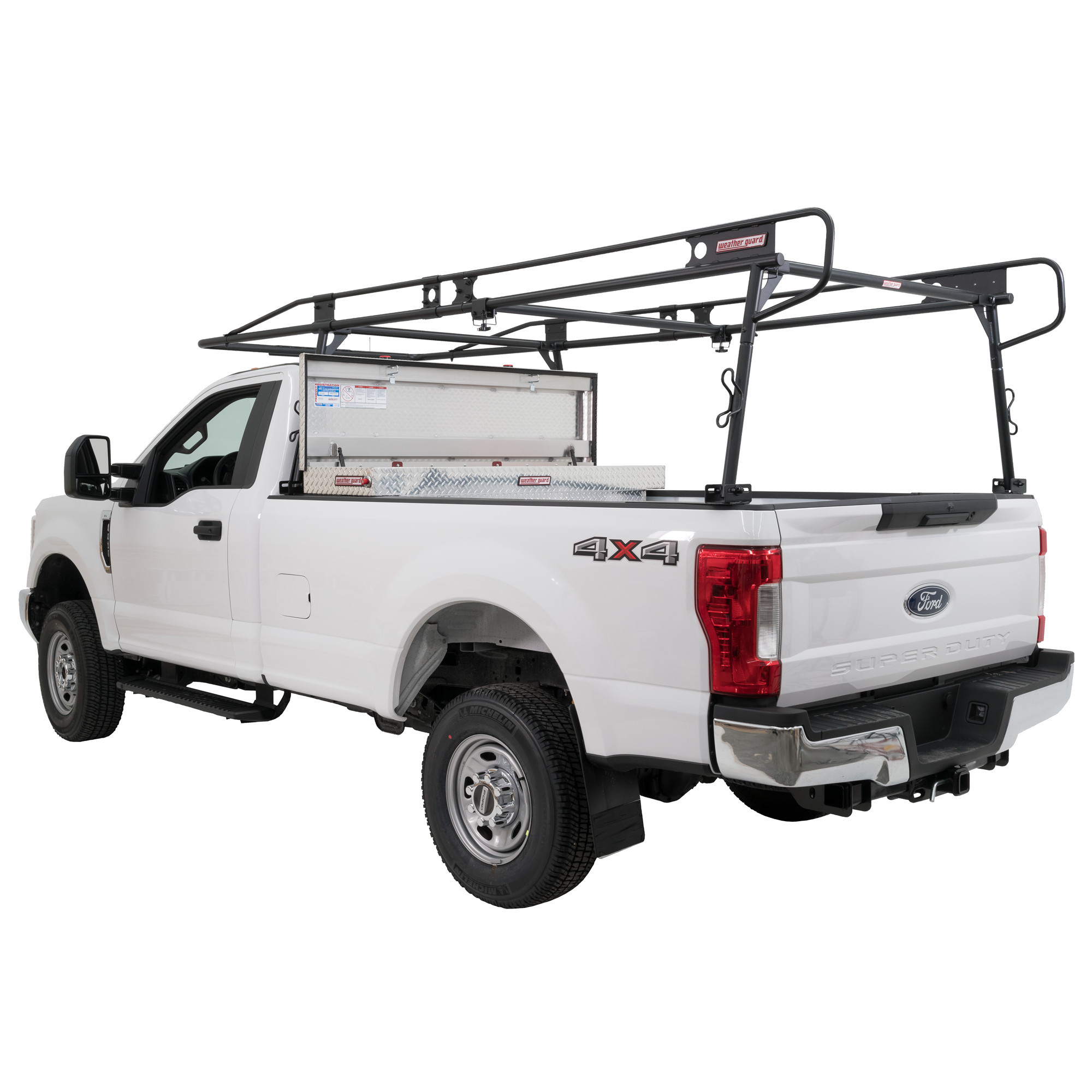 Box Truck Ladder Racks Aluminum System One Contractor Rig | Pickup