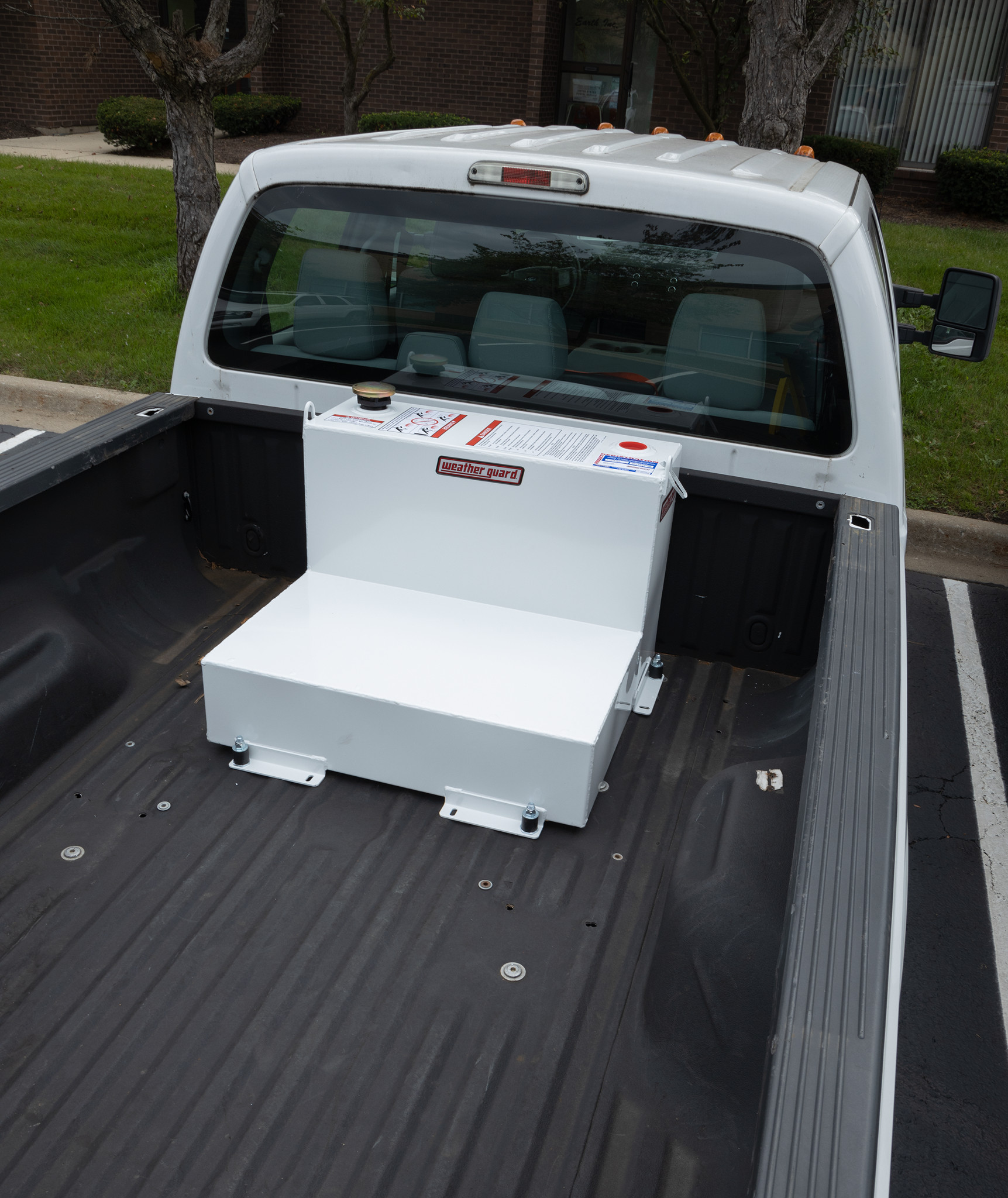 Truck Bed Fuel Tank Weather Guard Steel Diesel Fuel Transfer Tank, 50 ...