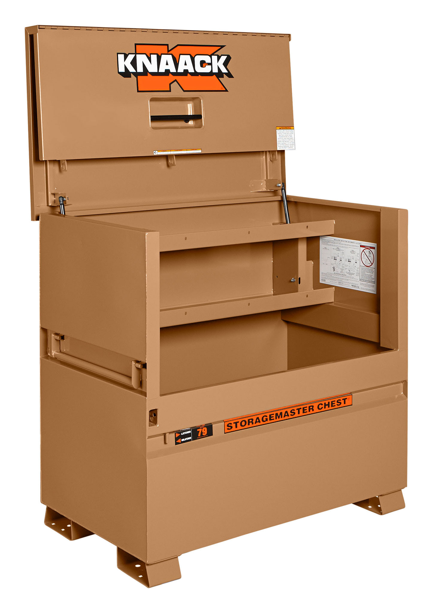 KNAACK Jobsite Chest, 32 Inch W X 19 Inch D X 13 Inch H, Tan Tools Home ...