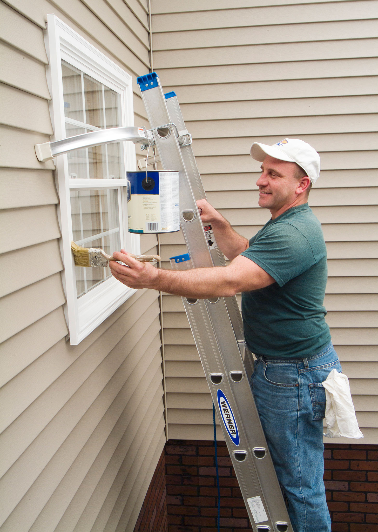 Homemade Ladder Standoff Stabilizer