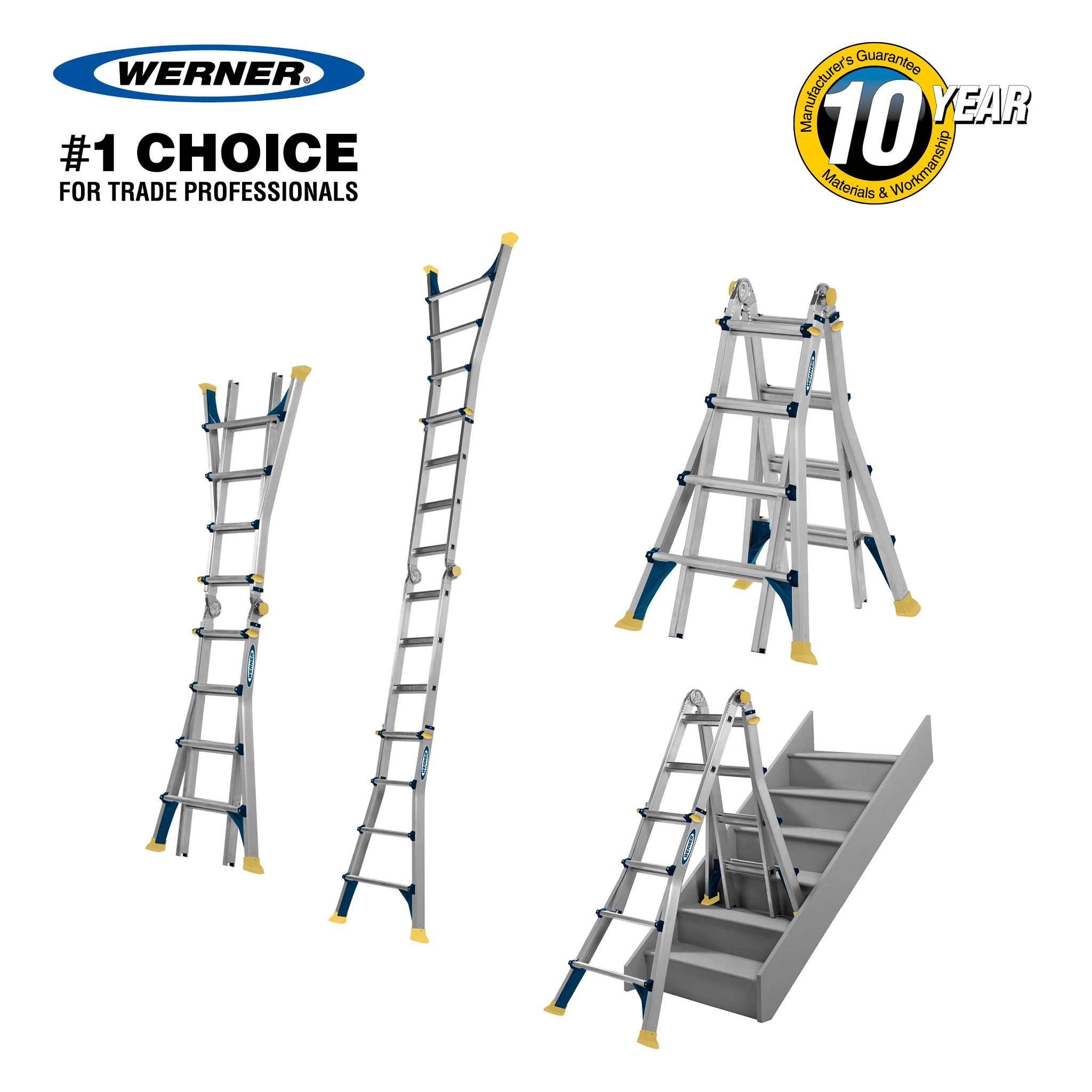 s Yzzwer Scaffold Bracket - Two-Rung Short Body Ladder Jack