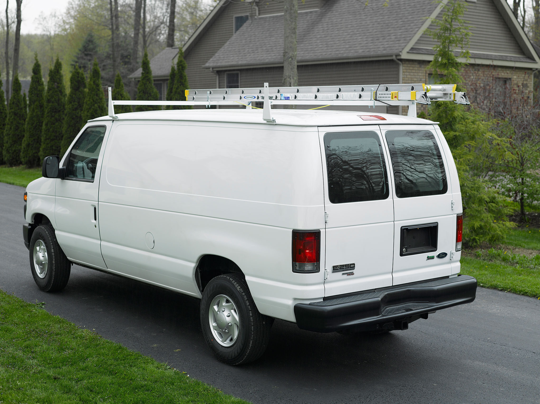 Buyers Products Company Heavy Duty Van Ladder Rack In White 1501310 The ...