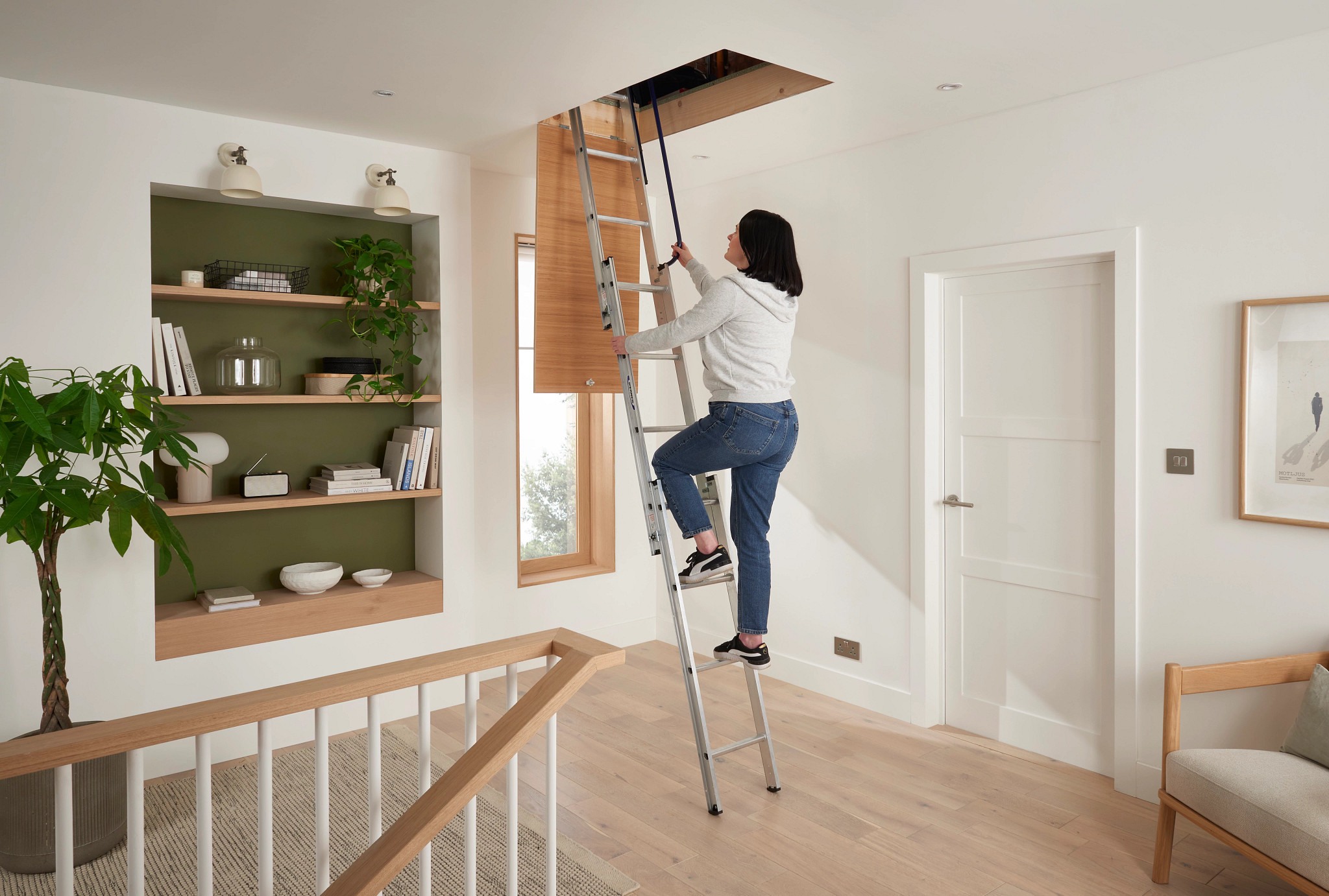 Loft Sliding Ladder Systems